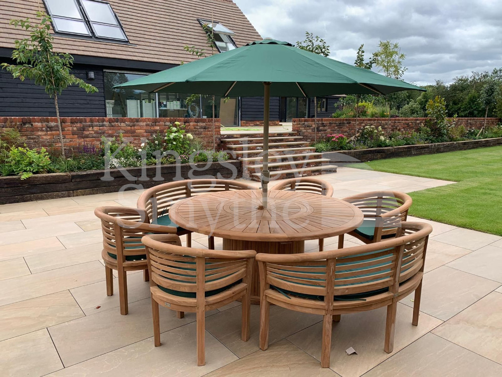 180cm Teak Duke Set | Kingsley Smythe