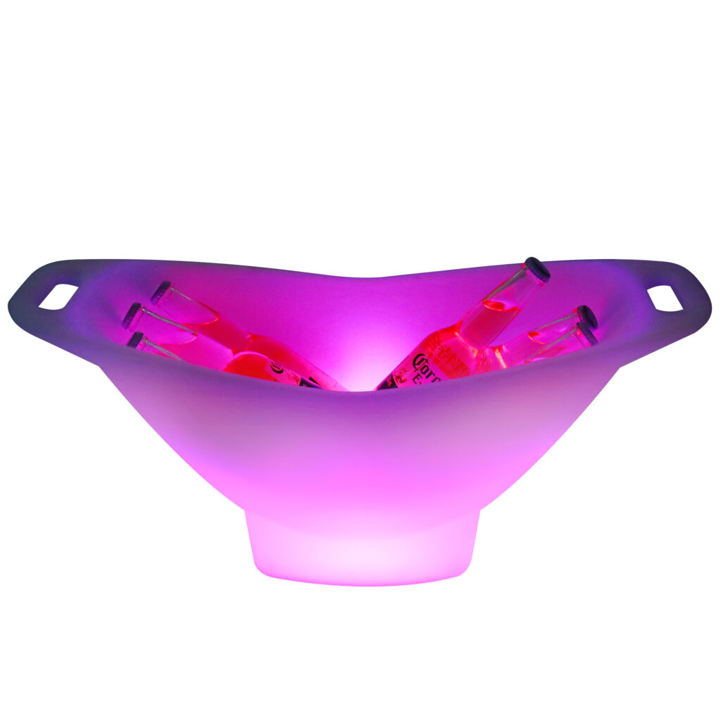Large Colour Changing LED Ice Bucket | Kingsley Smythe