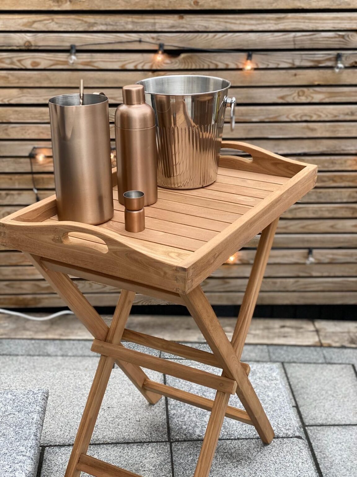 Superb Teak Wood Butler Tray | Top Quality | Kingsley Smythe