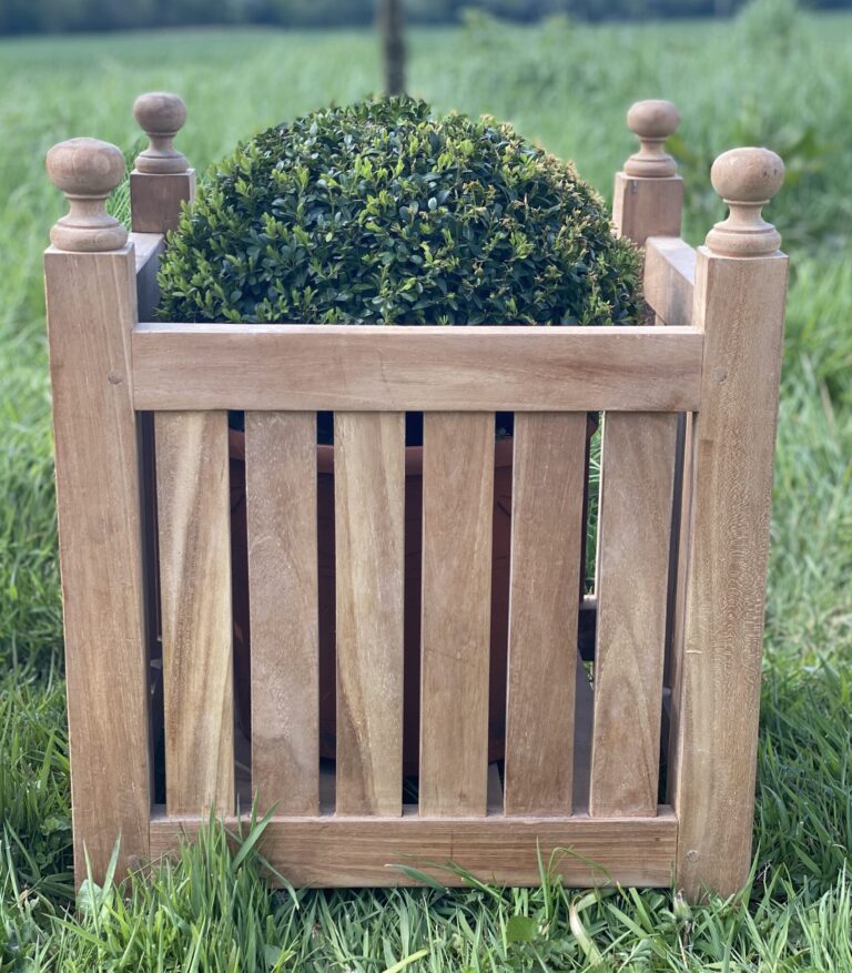 Superior Teak Garden Planter | Buy Now! | Kingsley Smythe