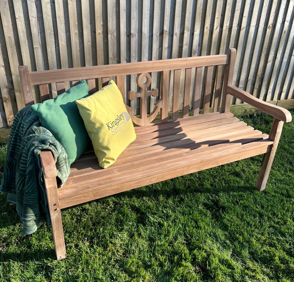Kingsley Teak Anchor Bench | Kingsley Smythe