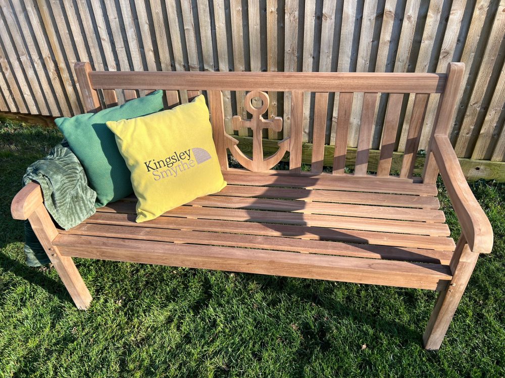 Kingsley Teak Anchor Bench | Kingsley Smythe