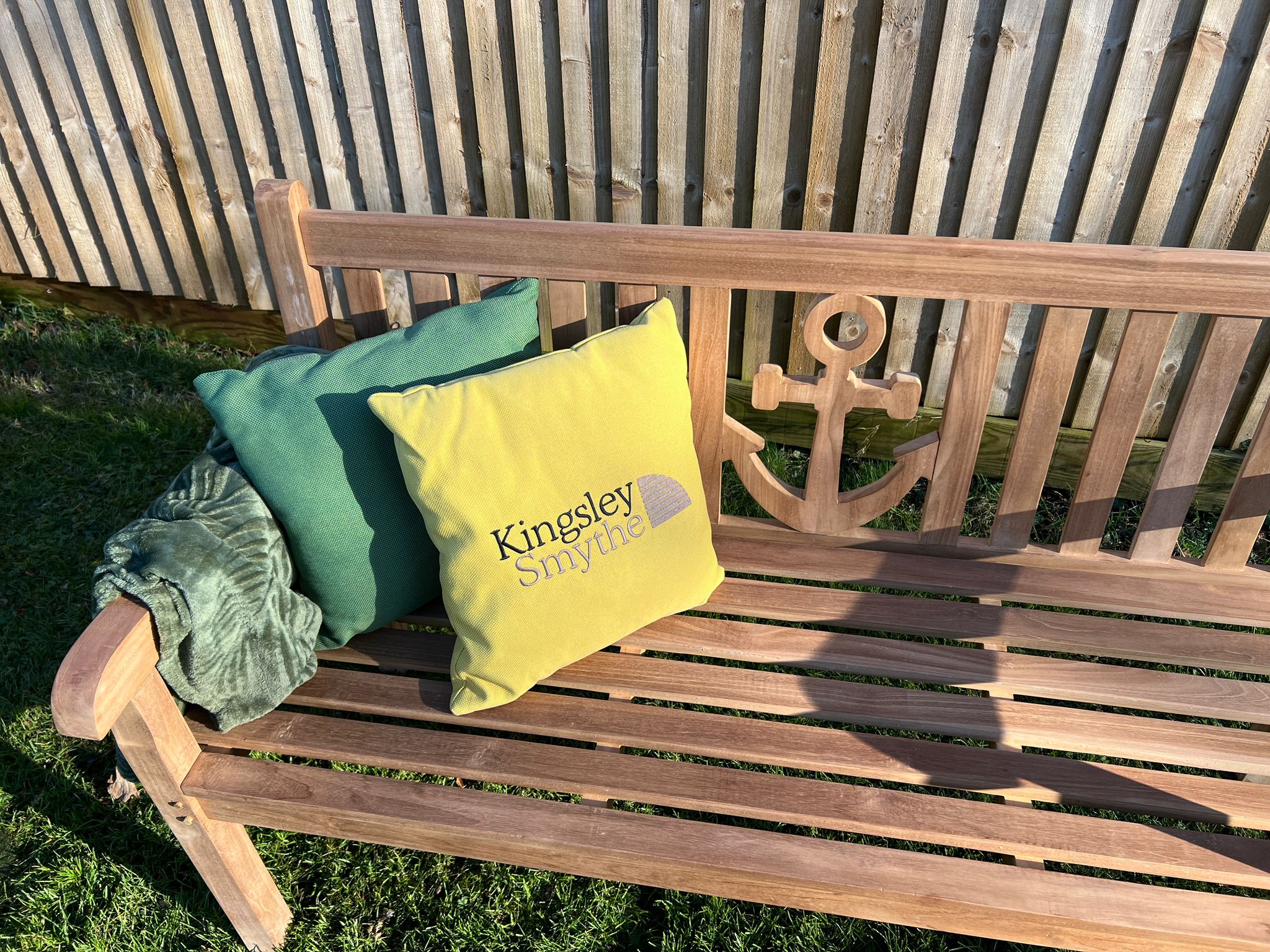 Kingsley Teak Anchor Bench | Kingsley Smythe