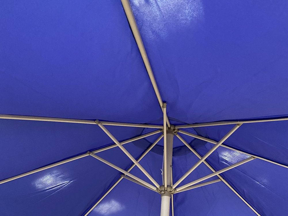 blue-parasol | Kingsley Smythe