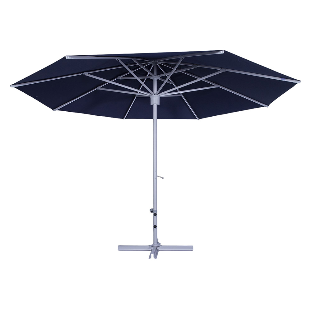 3.5m Aluminum telescopic umbrella | Kingsley Smythe